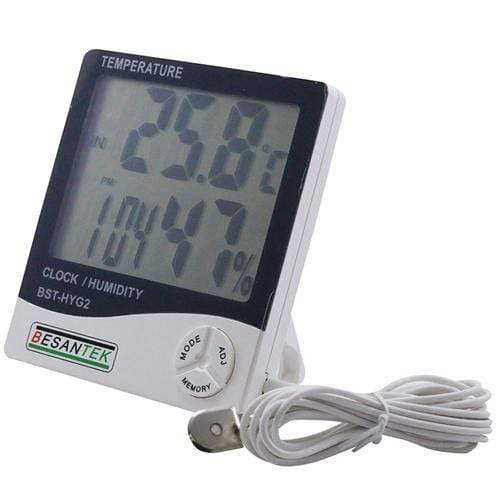 Besantek BST-HYG2 Large Display Thermo-Hygrometer - Materialsupply ...