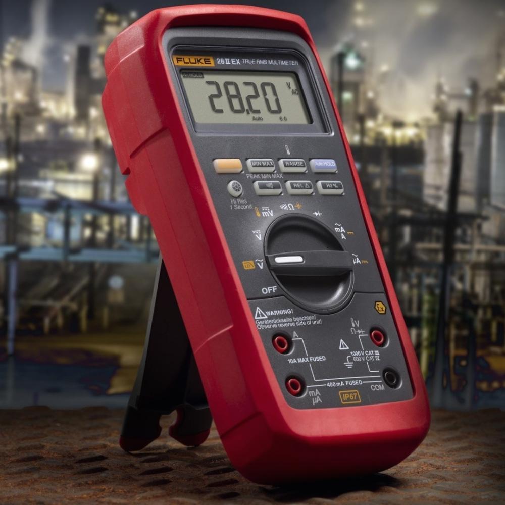 Fluke 28 II Ex Intrinsically Safe True-rms Digital Multimeter ...