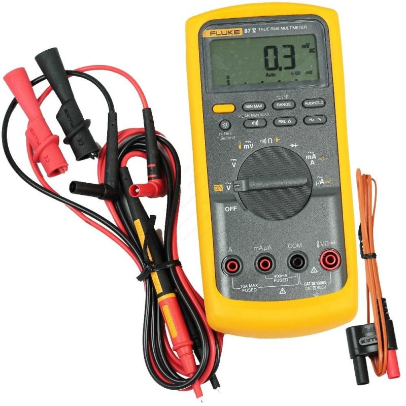 Fluke 87V Industrial True RMS Digital Multimeter - Materialsupply-saudi ...