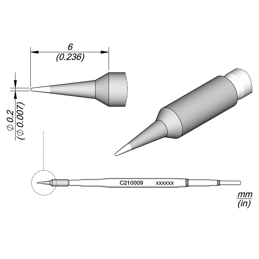 JBC Cartridge Conical (0.2mm) - Materialsupply-saudi.com Online ...