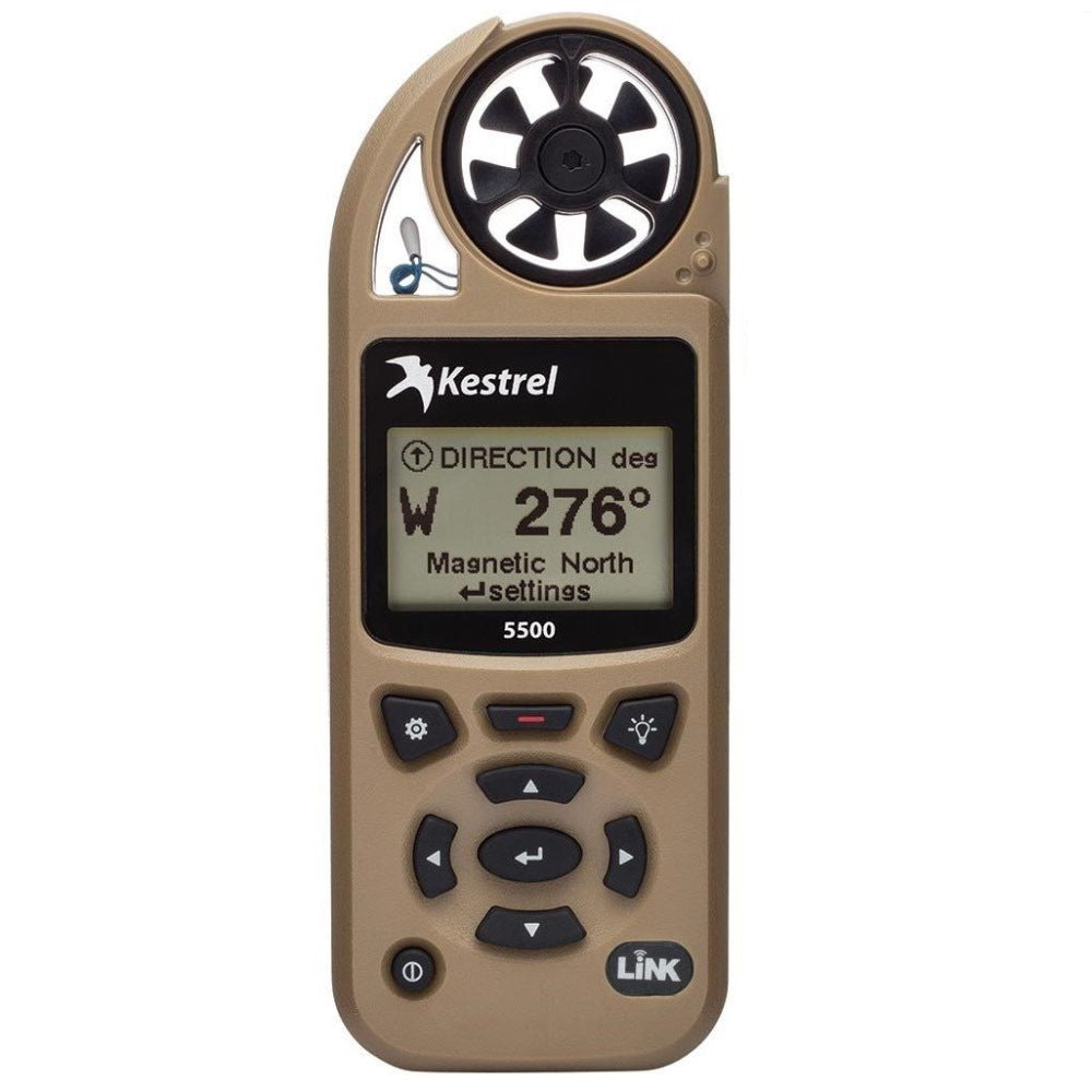 Kestrel 5500 Weather Meter with LiNK + Vane Mount (Tan) - Materialsupply-saudi.com Online ...
