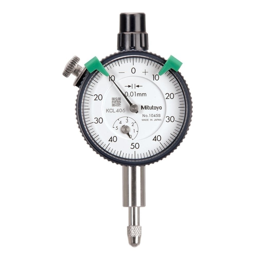 Mitutoyo 1045S Compact Type Dial Indicator, Range 0-5mm ...