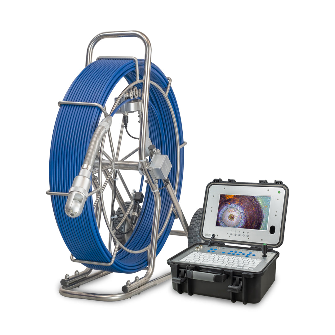 Tekneka VSC212 Pipe Inspection Video Scope, Range 120 Meter Cable ...