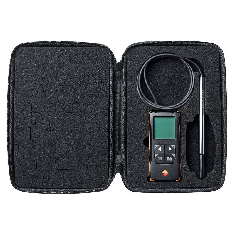 Testo 425 Digital Hot Wire Anemometer With App Connection ...